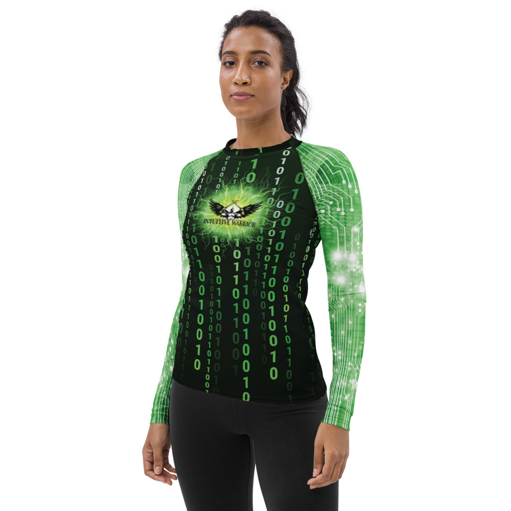 CODE BREAKER Women's Rash Guard - Michael K Jaco