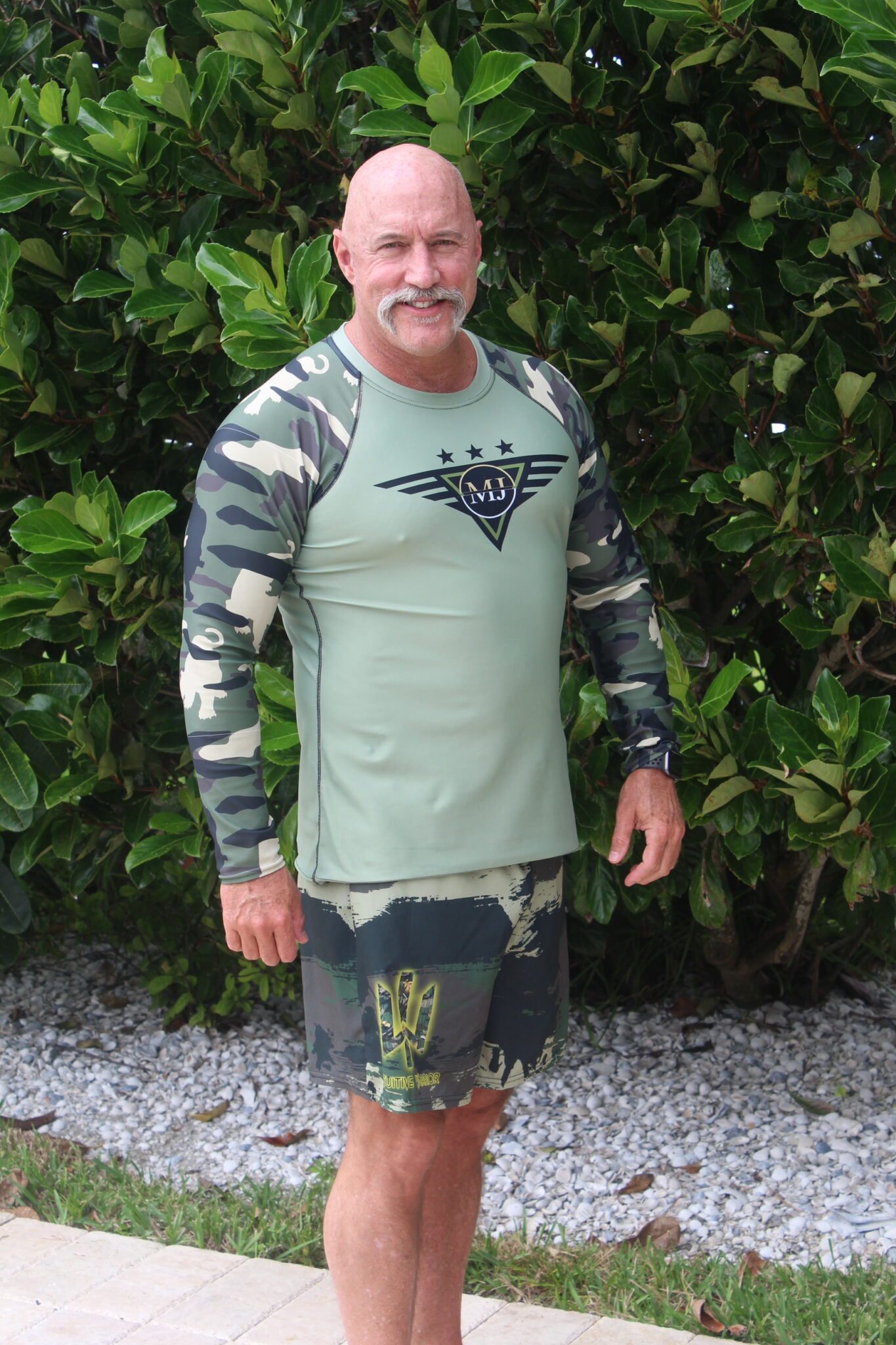 WILD CAT Men's Rash Guard - Michael K Jaco